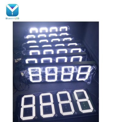 12 inch 88.88 large 7 segment led display gas station led price digital sign display