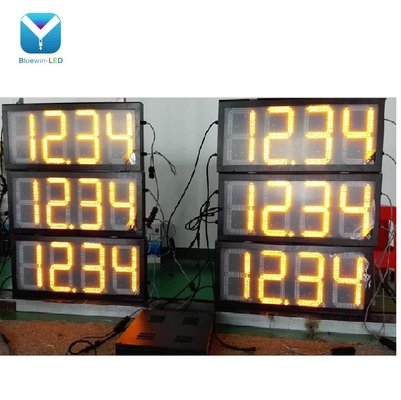 8888 8.889/10 Digital Gas Station LED Price Sign, 7 Segment LED Display
