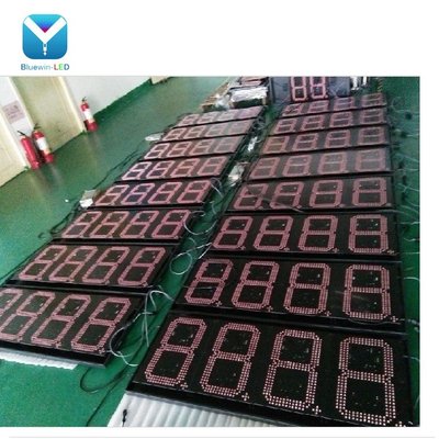 8888 8.889/10 Digital Gas Station LED Price Sign, 7 Segment LED Display