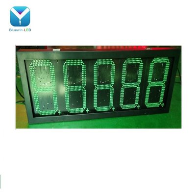 Kenyan 4digits 8888 5number display system 888.88 petrol led gas station price signs