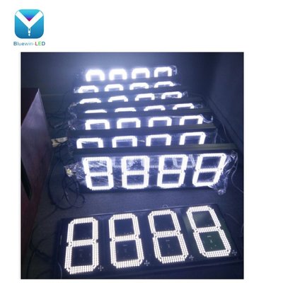 8 inch red white 8888 8.889 8.8/89/10 gas price 7 segment led display sign