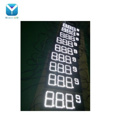 New electronic products 8888 8.889 8.889/10 on gas market Outdoor 7 segment LED gas price sign