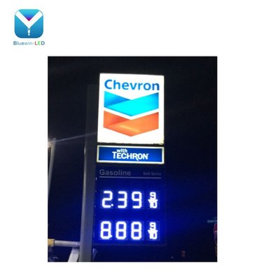 New electronic products 8888 8.889 8.889/10 on gas market Outdoor 7 segment LED gas price sign