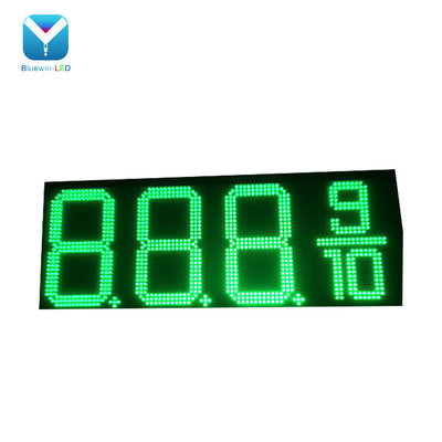 WIFI app smart phone RF remote Green Outdoor 7segment Digital LED Gas Price Sign