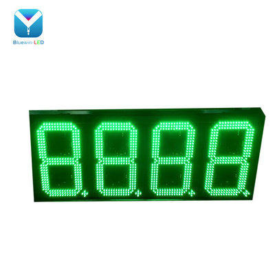 WIFI app smart phone RF remote Green Outdoor 7segment Digital LED Gas Price Sign