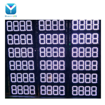 WIFI app smart phone RF remote Green Outdoor 7segment Digital LED Gas Price Sign
