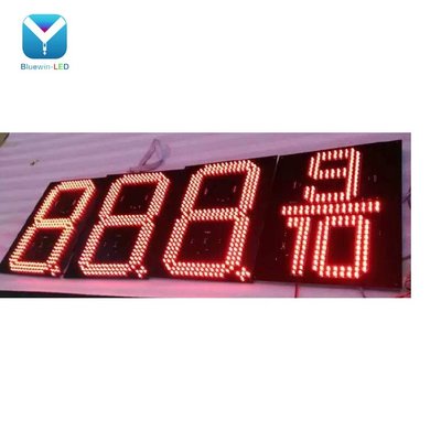 Outdoor Weatherproof Green Oil Petrol StationLED Gas Price Changer Sign