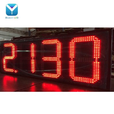 RF remote LED Display Screen Gas Price Sign Outdoor Weatherproof White Color LED Gas Price Sign
