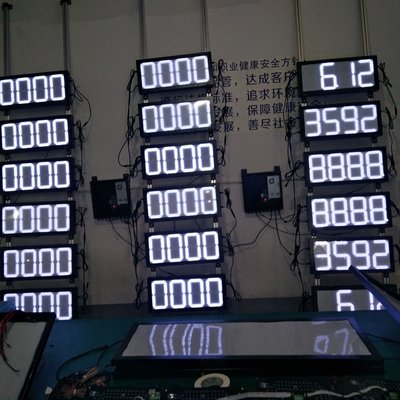 Mongolia 12inch 16inch Led seven 7 segment module price outdoor IP65 gas station