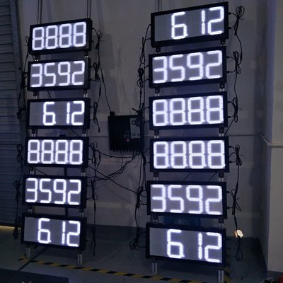LED gas price sign digital advertising outdoor led price sign petrol gas station screen
