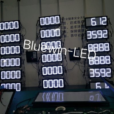 LED gas price sign digital advertising outdoor led price sign petrol gas station screen