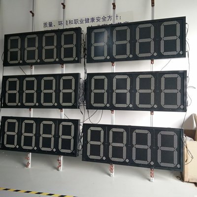 Mongolia 12inch 16inch Led seven 7 segment module price outdoor IP65 gas station
