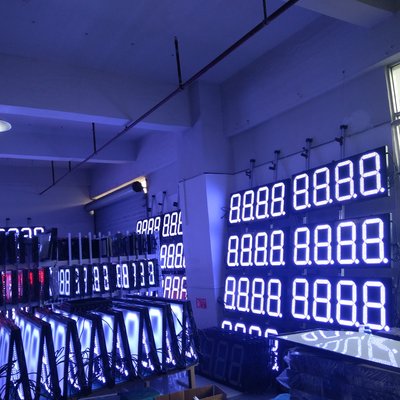 Digital gas pricers sign board led oil price display for gas station led advertising display