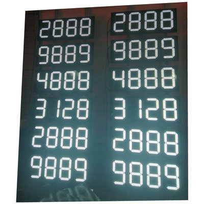 10inch 8888 Red Petrol Station Digital Sign LED Price Board LED Gas Price Sign