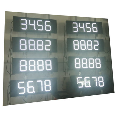 Wireless Control RF Remote Gas Station Electronic LED Price Sign Display Board With Waterproof Case