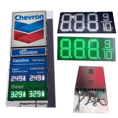 88.88/8.889 Digital Sign Numeric Changer Led Gas Station Led Fuel Price Sign