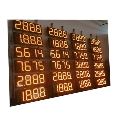 Petrol price sign 10 inch 8.888 8.889/10 Gas station Sign LED digital display boards