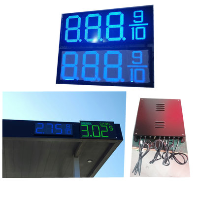 Rf remote control led gas price signs outdoor LED digital signage and displays