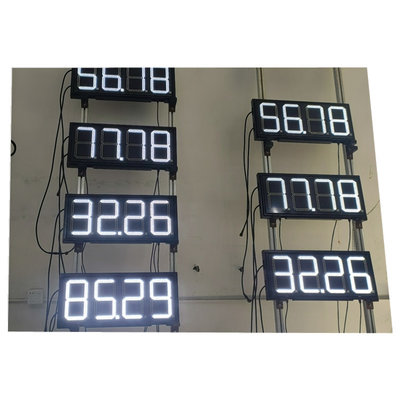 4 Digit 7 Segment Led Outdoor Digital Signage And Displays For Gas Station