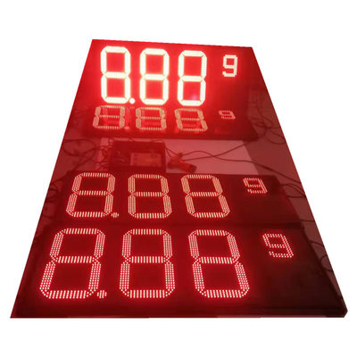 USA Market 8.889/10 Gas Station Led Price Sign, Gas Station Price Signs For Sale