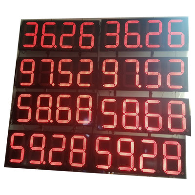 Sign Gas Price Led Led Gas Price Sign Pylon Sign For Station Red Gas Price Led Display