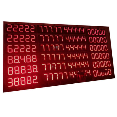 Red Green White Gas Price Waterproof Segments And The Prices 16" 8888 8.889/10