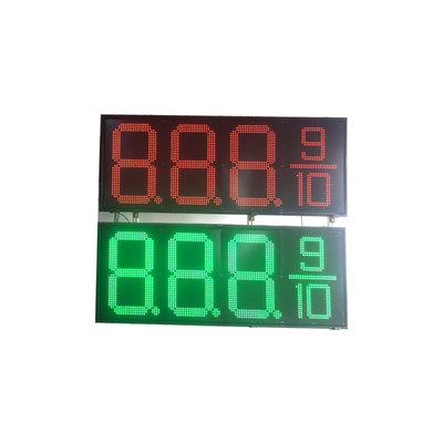 Big Sale US Regular Gas Station LED Price Changers sign 7 Segment LED Display Screen Panel for Outdoor