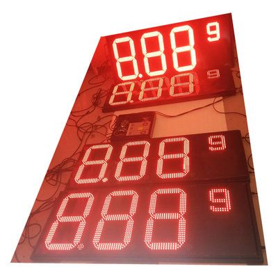 Big Sale US Regular Gas Station LED Price Changers sign 7 Segment LED Display Screen Panel for Outdoor