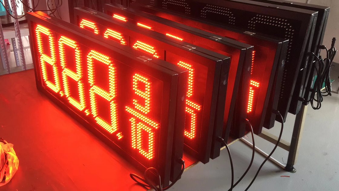 8.889 8888 8.889/10 led display number with wireless RF controller for gas station price sgin