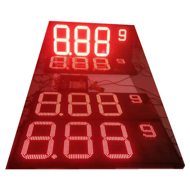USA Market 8.889/10 Gas Station Led Price Sign, Gas Station Price Signs For Sale