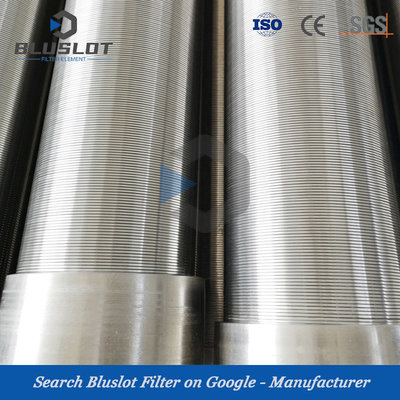 water well continuous slot screen pipe for water well and oil well