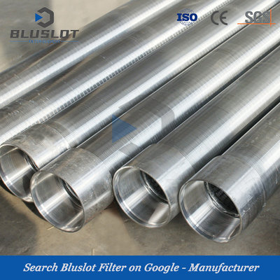 Water Well Drilling Screens, Wire Wrapped Johnson Screen Pipe