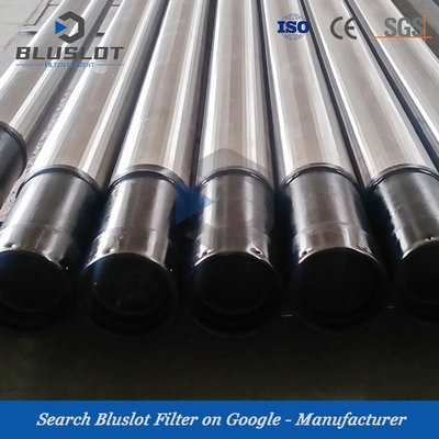 SS304 Wedge Wire Screen/Wire Wrapped Well Screen Mesh/ Stainless Steel Strainer Industrial Pipe