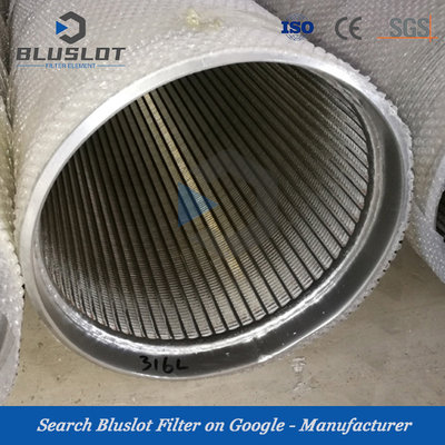 Stainless Steel Wire Johnson filter Pipe Wrapped water well Screen
