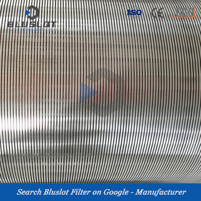 Stainless Steel Wire Johnson filter Pipe Wrapped water well Screen