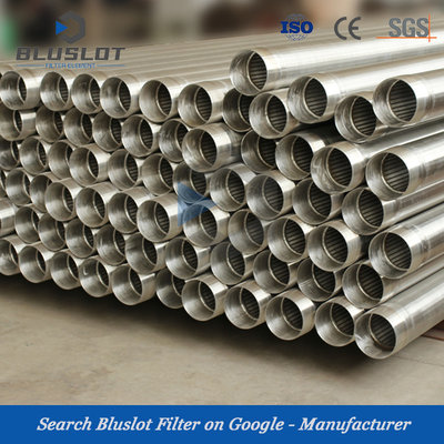 0.2mm 0.5mm 0.7mm 1mm Gap Welded Wedge Wire Screen Johnson Well Pipe Bar Screens Wedge Wire Filter Sieve Bend Screen