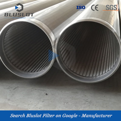 AISI ASTM Standard of Johnson and Well Screens Wire Wrapped Well Screen From China