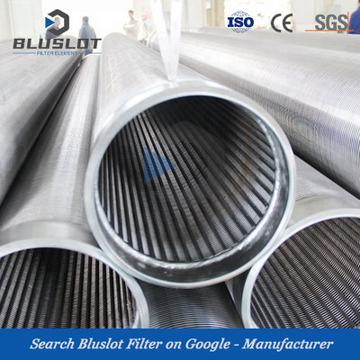 AISI ASTM Standard of Johnson and Well Screens Wire Wrapped Well Screen From China