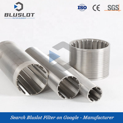 100 microns Stainless Steel Wedge Wire Screen and Wedge Wire Sieve Filters