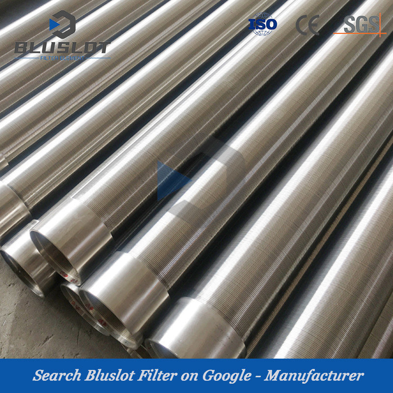 Wedge Wire Stainless Steel Johnson Screen Water Well Pipe