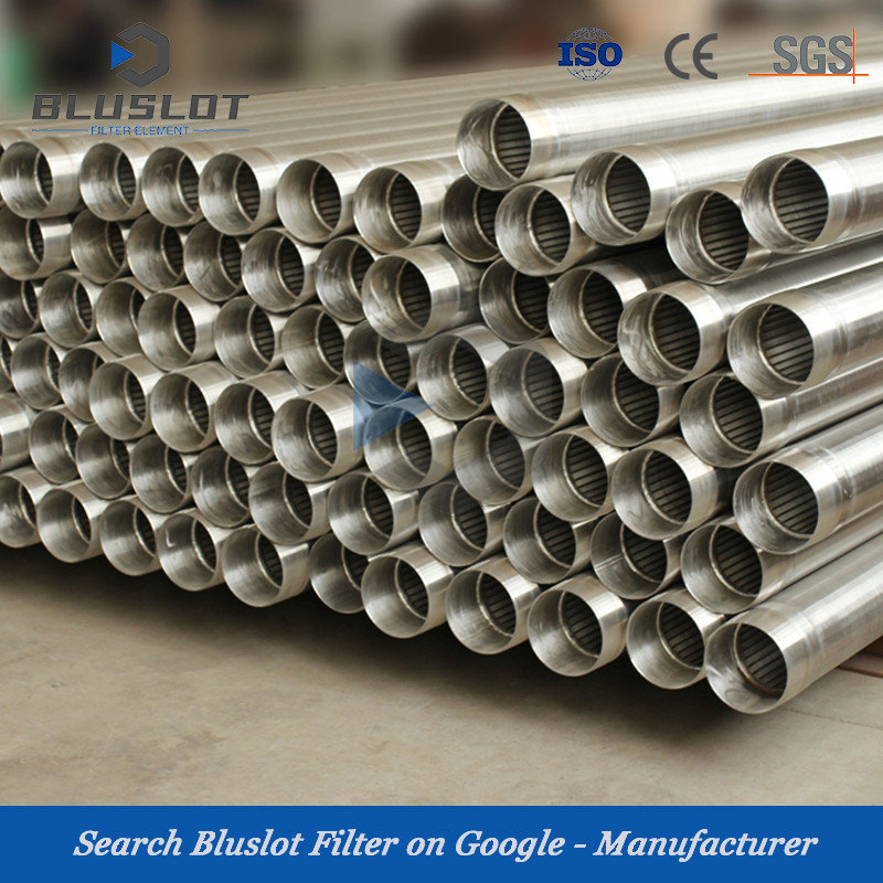 0.2mm 0.5mm 0.7mm 1mm Gap Welded Wedge Wire Screen Johnson Well Pipe Bar Screens Wedge Wire Filter Sieve Bend Screen