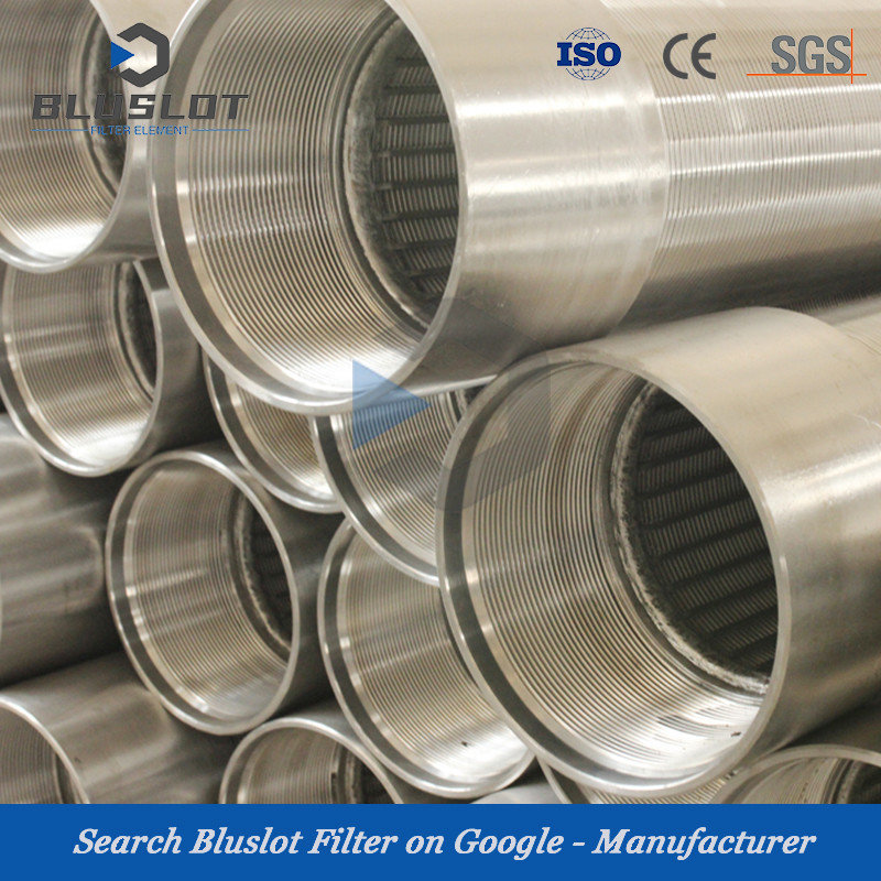 AISI ASTM Standard of Johnson and Well Screens Wire Wrapped Well Screen From China