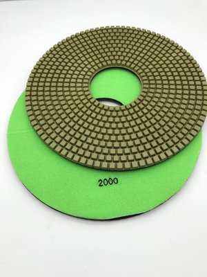 China 16" inch 400mm Diamond Resin Polishing Pad Disc for Concrete Cement Terrazzo 10mm thickness supplier