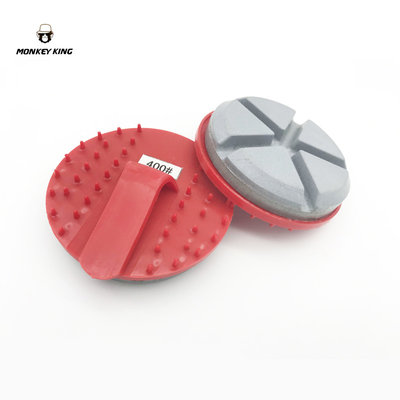 3" 3 inch 80 mm 12 mm wet concrete diamond grinding polishing disc for power trowel good as concria fast system discs supplier