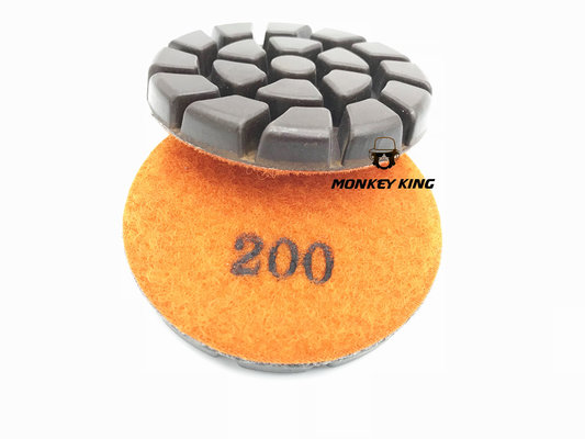 Wet dry Hybrid diamond grinding and polishing discs resin bond for concrete Long-life supplier