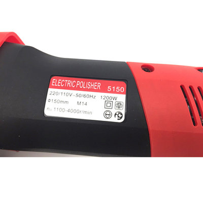 forced rotation dual action random orbital da car polisher thread 8mm 6 inch 150mm 6 speed variable supplier