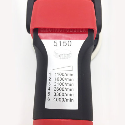 forced rotation dual action random orbital da car polisher thread 8mm 6 inch 150mm 6 speed variable supplier