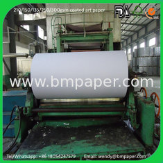 China 130 135 140 150 157gsm Couche Paper Art Paper Glossy Paper Board supplier