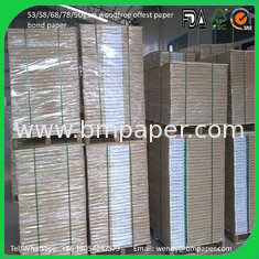China Yellow Color Woodfree Paper A4 Size supplier