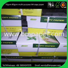 China 210 x 297mm original grade A a4 copy paper legal size paper 80gsm supplier